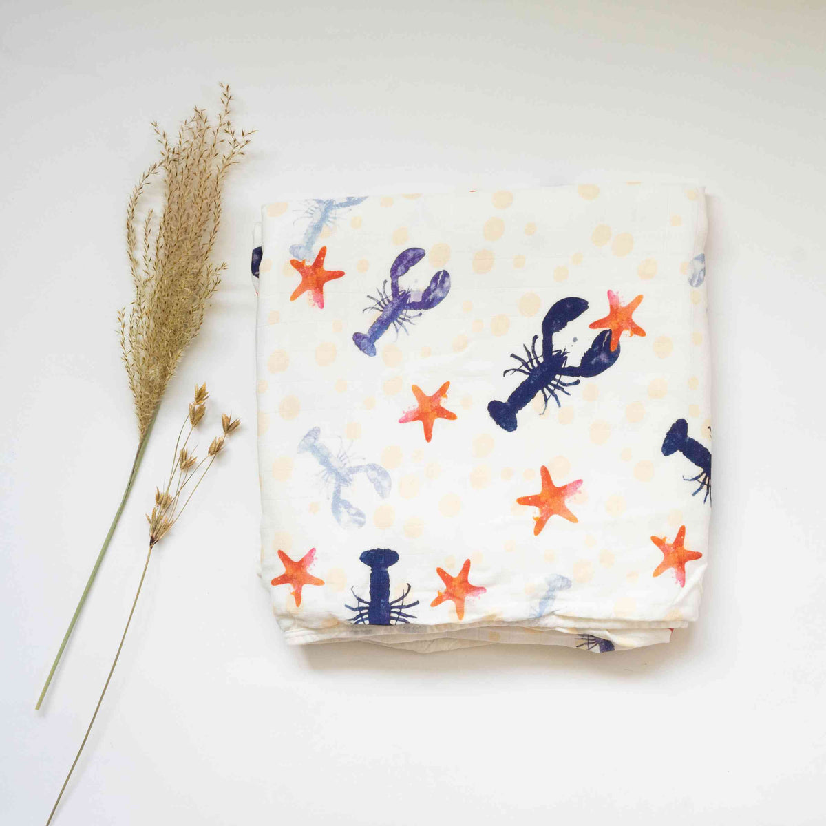 Muslin Swaddle Blankets | Muslin Blanket | Beach Born Salcombe Ltd